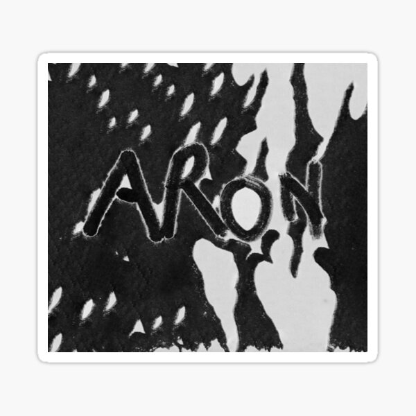 "Aron" Sticker by Tirskikh | Redbubble