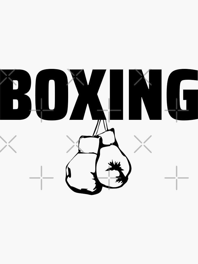"funny boxing - boxing quote" Sticker for Sale by Efendi-Tee | Redbubble