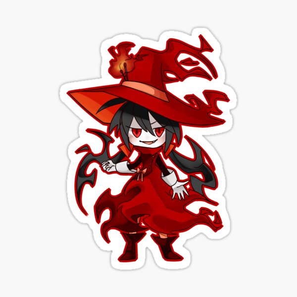 "Kaen chibi" Sticker by SIRBOTIK | Redbubble