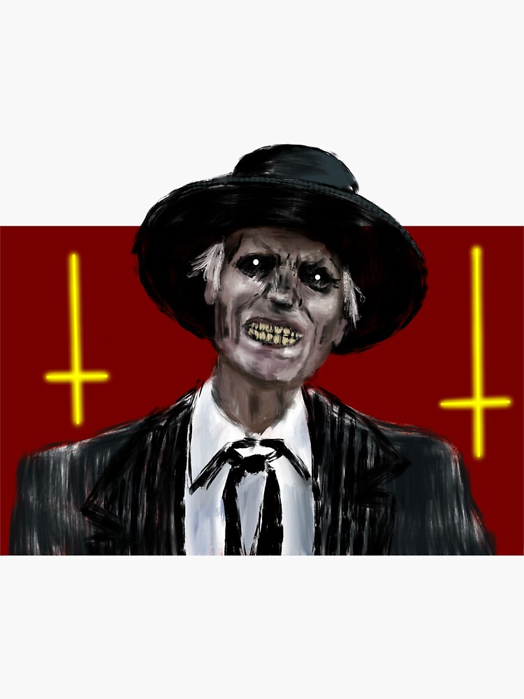 "Evil priest" Sticker for Sale by XenolithicStART | Redbubble