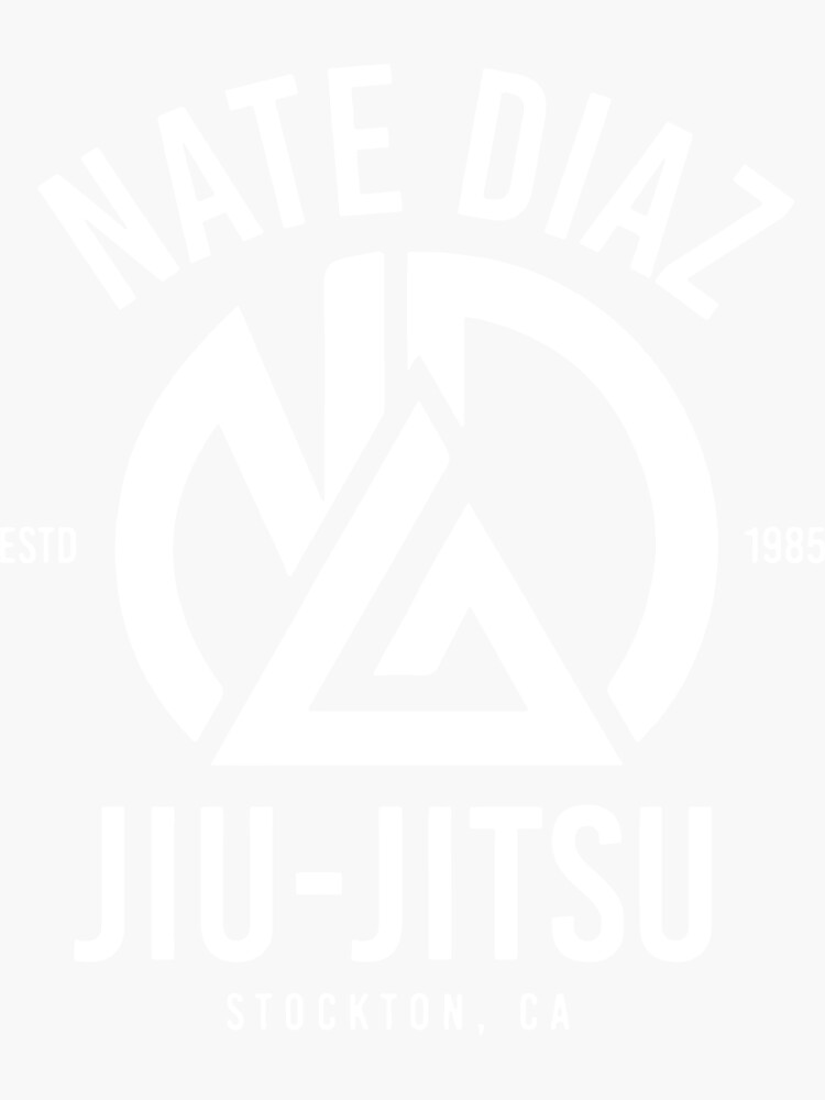 "NATE DIAZ" Sticker for Sale by pryderivaughn | Redbubble