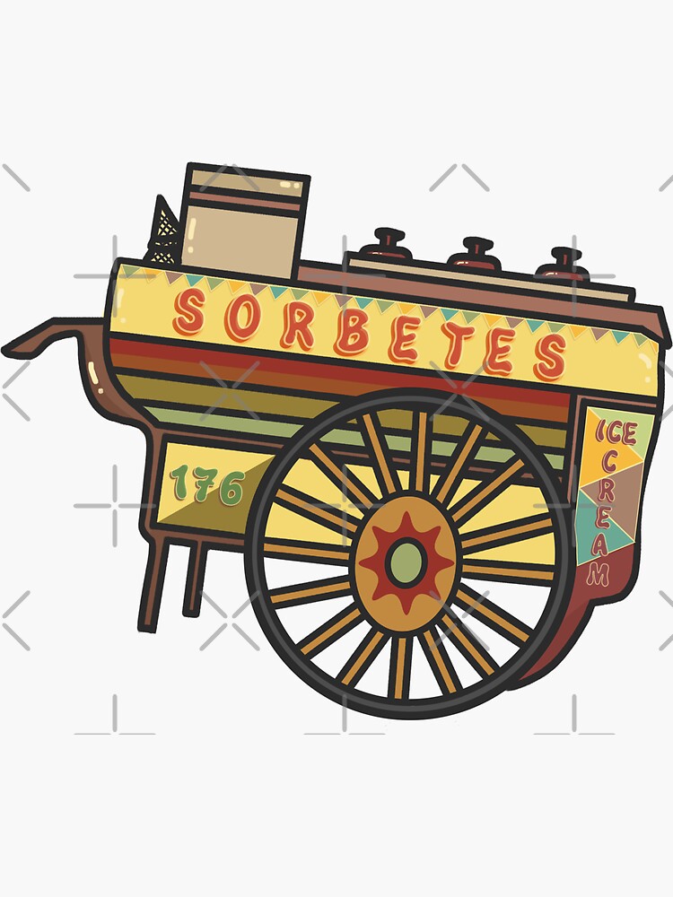"sorbetes" Sticker for Sale by defpoint | Redbubble