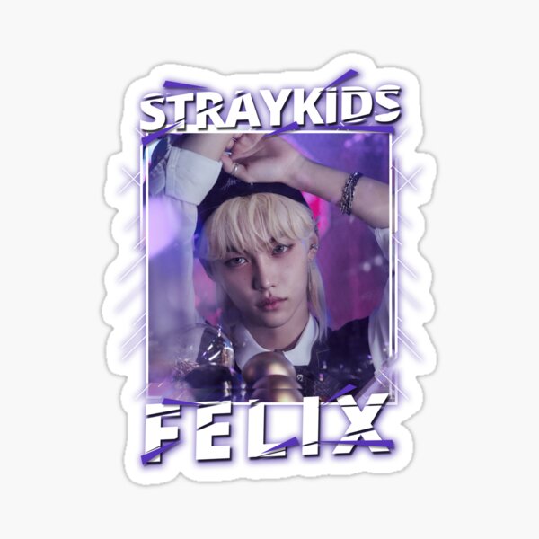 "Stray Kids - Felix" Sticker for Sale by 95amy | Redbubble