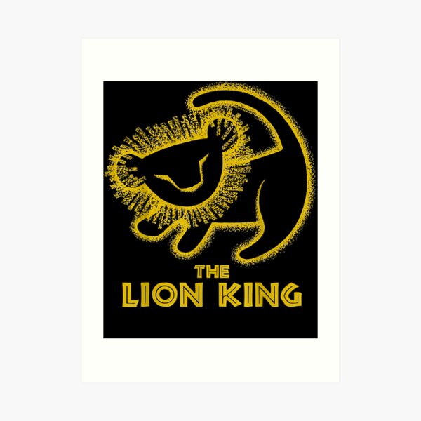 "Lion King Simba Cave Painting " Art Print for Sale by tarynhollo ...