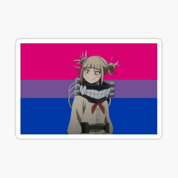"Himiko Toga Bisexual pride " Sticker by Cosplayshin | Redbubble