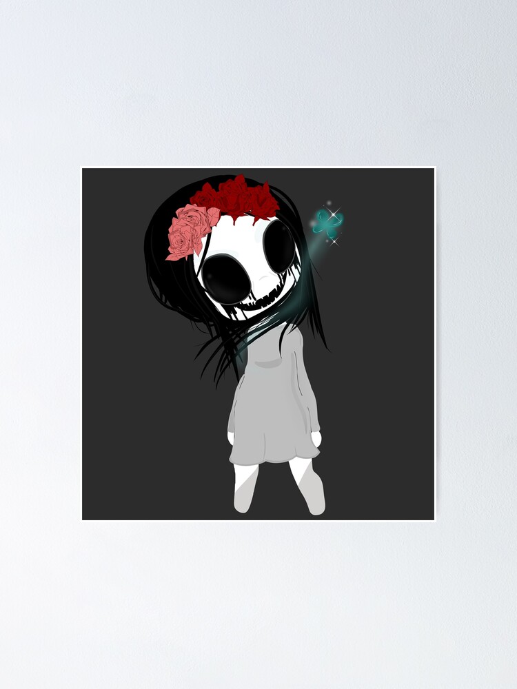 "Roblox The Mimic Biwa Girl" Poster for Sale by vaporbaby | Redbubble