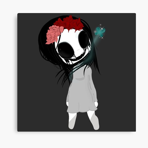 "Roblox The Mimic Biwa Girl" Canvas Print by vaporbaby | Redbubble