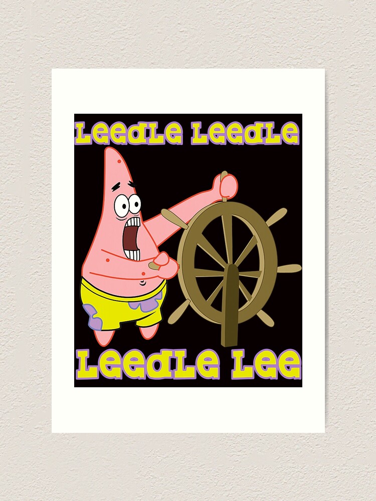 "Patrick Star - Leedle Leedle Leedle Lee" Art Print by JosueZuniga ...