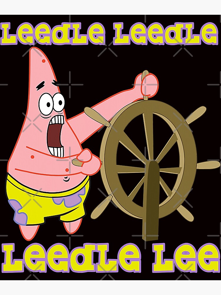 "Patrick Star - Leedle Leedle Leedle Lee" Art Print by JosueZuniga ...