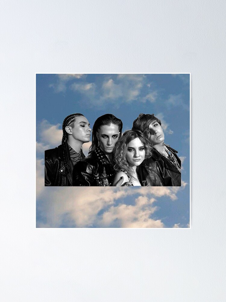 " Maneskin" Poster for Sale by Gonzalezmoy6 | Redbubble