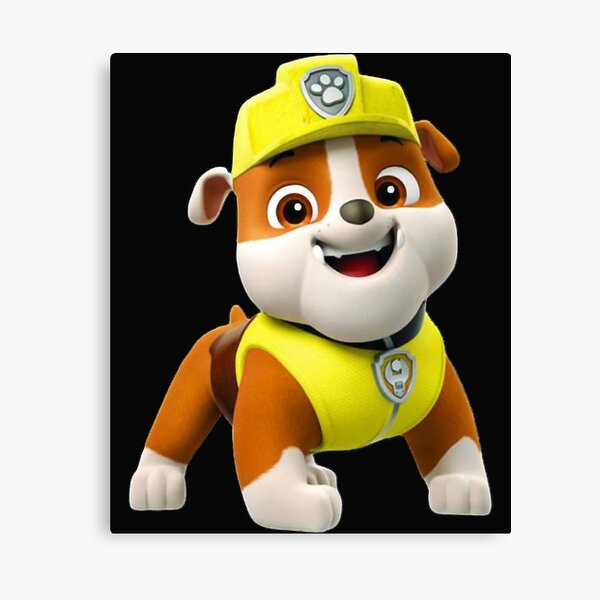 Lienzo «Rubble Paw Patrol Clásico» de Claymith | Redbubble
