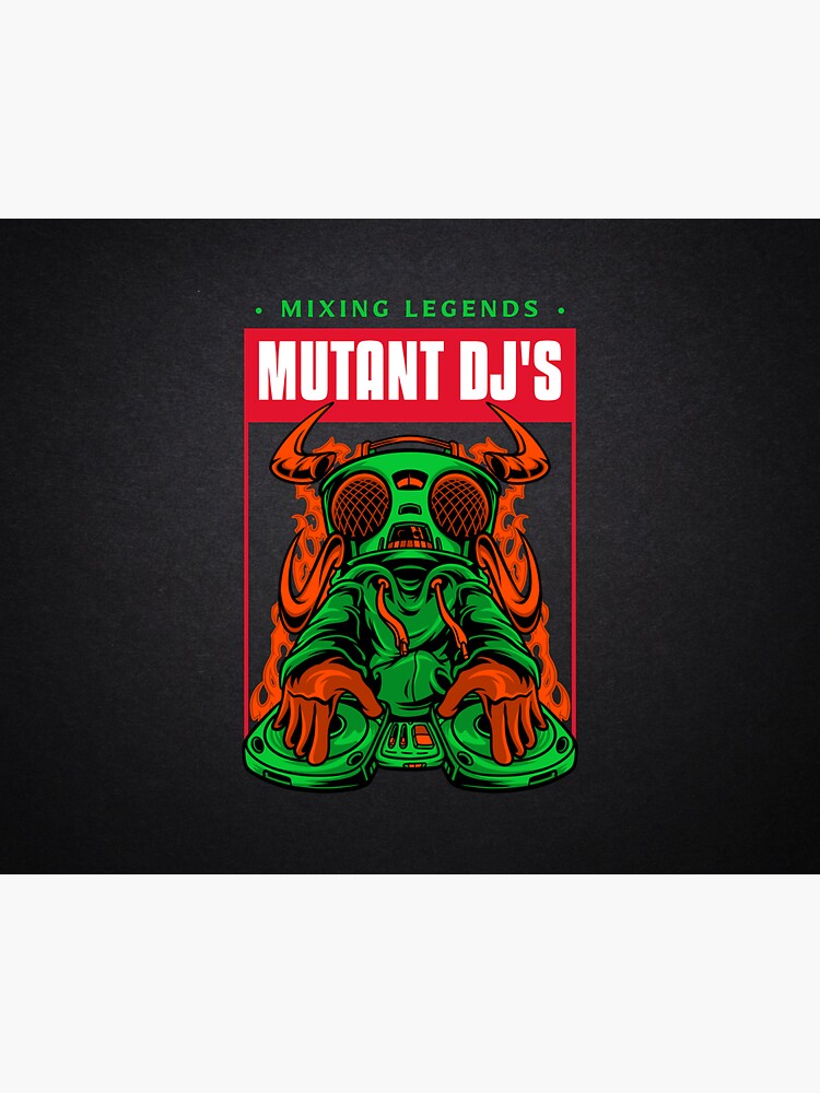 "Mutant DJ" Sticker for Sale by Catchiest | Redbubble
