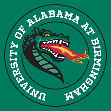"UAB - Circle" Sticker for Sale by Joshua Wuflestad | Redbubble
