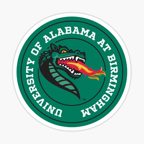 "UAB - Circle" Sticker for Sale by wuflestadj | Redbubble