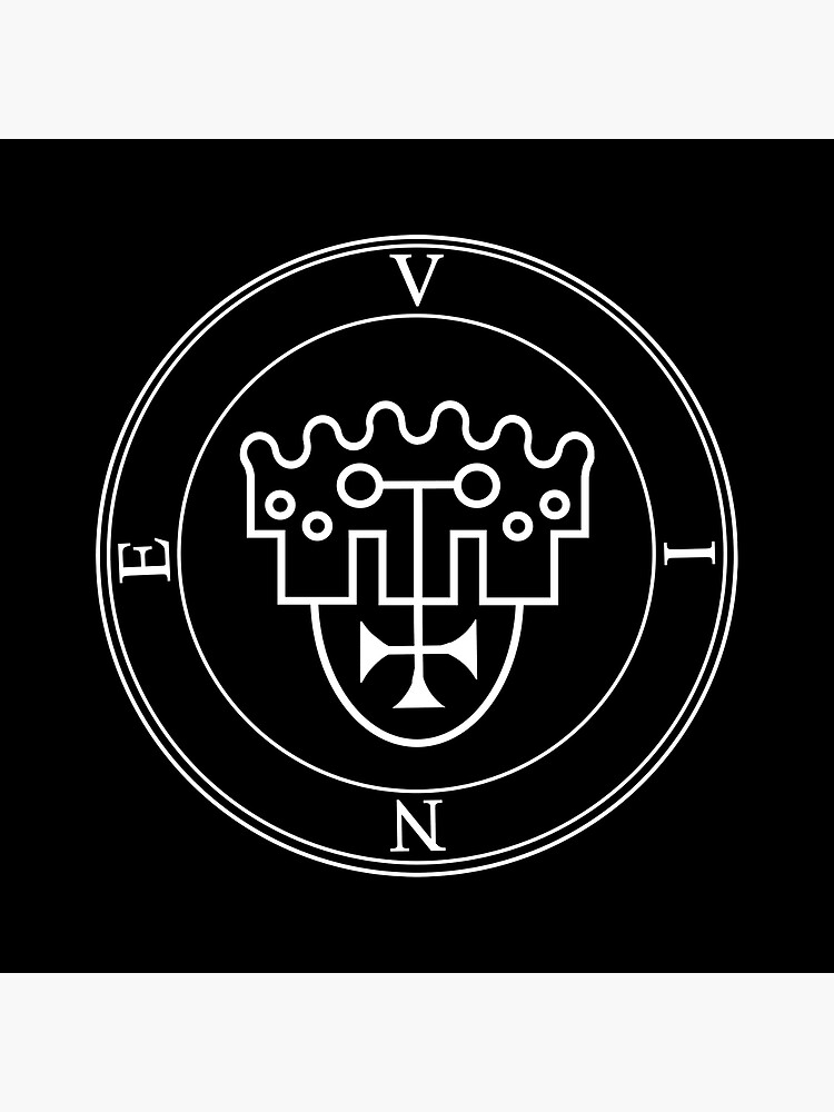 "Vine - Goetia (white)" Poster for Sale by Shadow-Kingdom | Redbubble