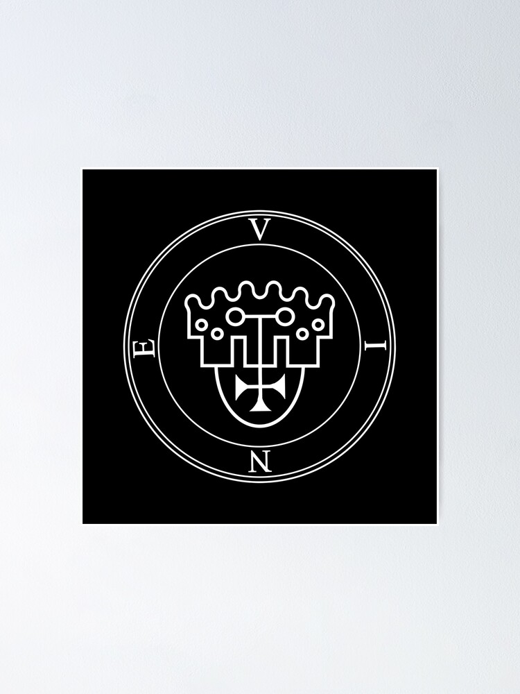"Vine - Goetia (white)" Poster for Sale by Shadow-Kingdom | Redbubble