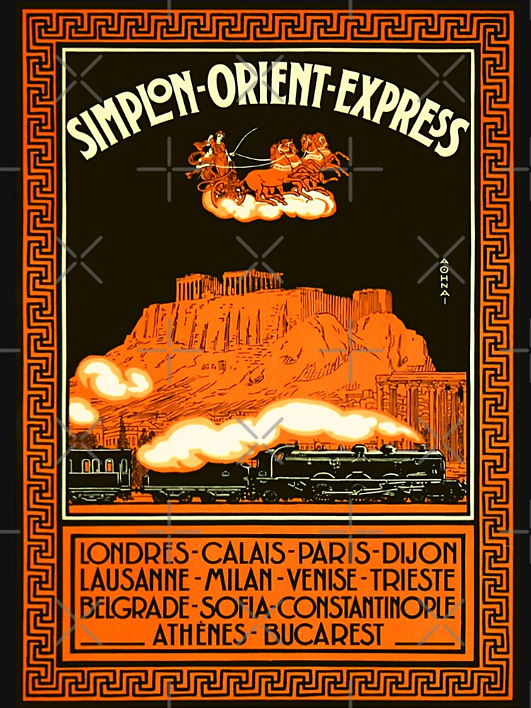"Simplon Orient Express - London Calais Paris Dijon Milan ...