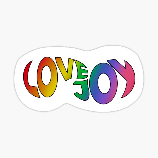 "Lovejoy Pride " Sticker for Sale by AshesOfArt | Redbubble