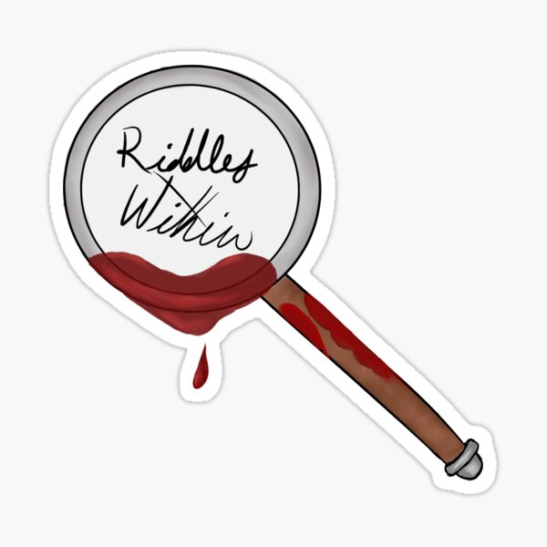 "Riddles Within Logo" Sticker by Sequence-Break | Redbubble
