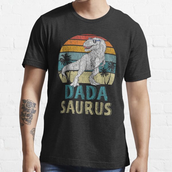 "Dadasaurus T Rex Dinosaur Dada Saurus Family Matching T-Shirt" T-shirt ...