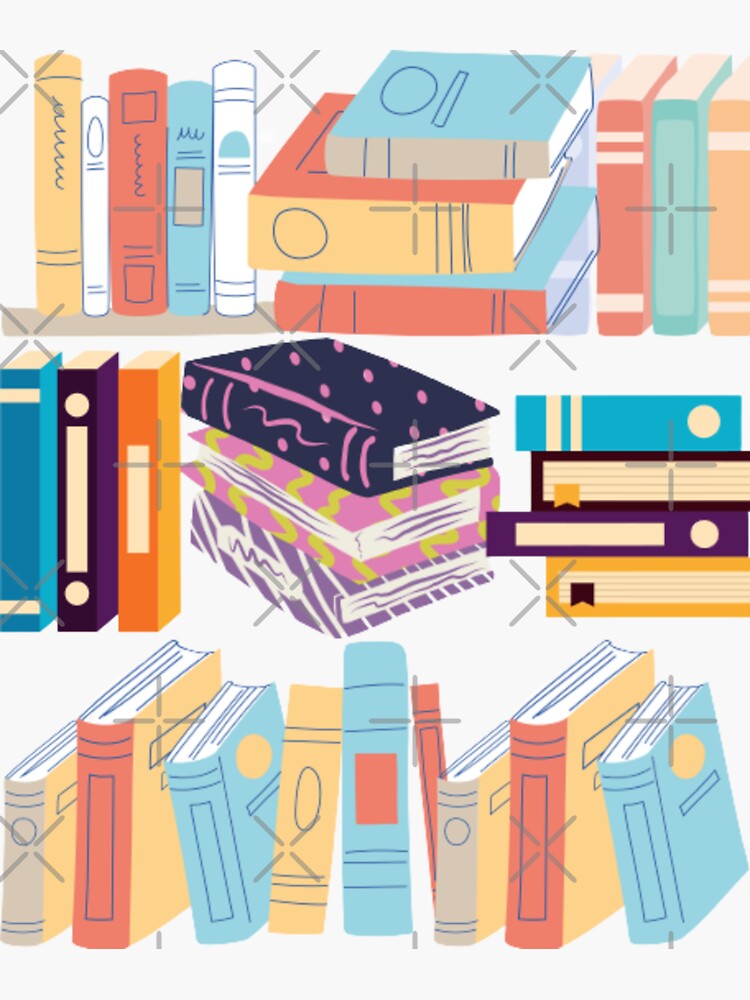 "Book Library Pattern - Just One More Book Please World Book Day ...