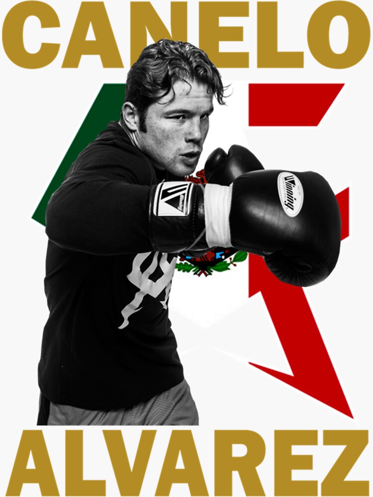 "Canelo-Alvarez " Sticker by FightWears211 | Redbubble