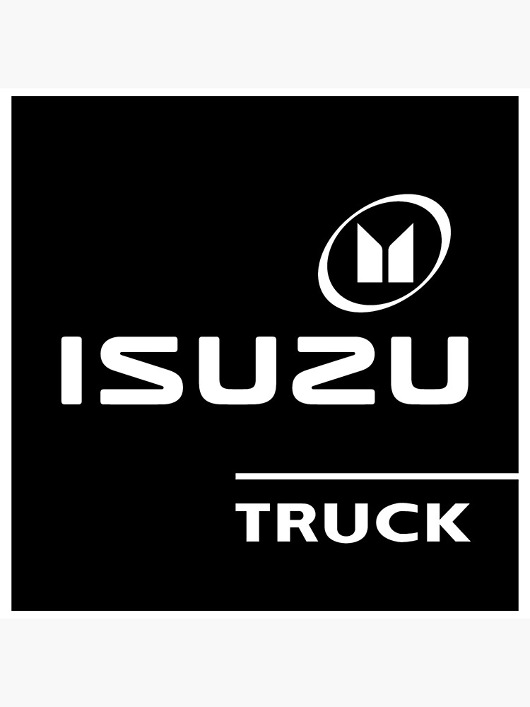 "CAR - "ISUZU TRUCK" - LOGO " Art Print for Sale by JosephGalvan501 ...