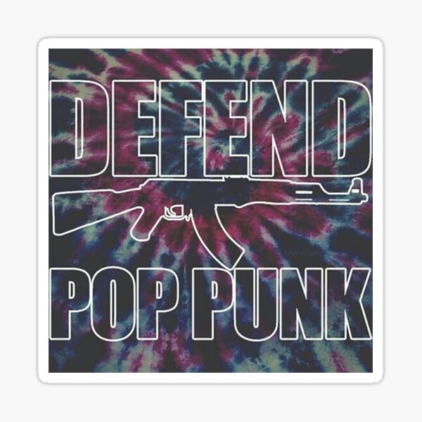 Defend Pop Punk Stickers | Redbubble