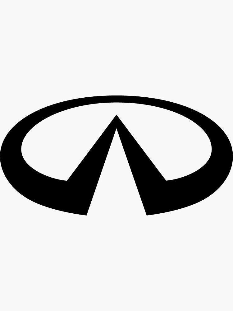 "Infiniti logo" Sticker for Sale by ferrari71298 | Redbubble