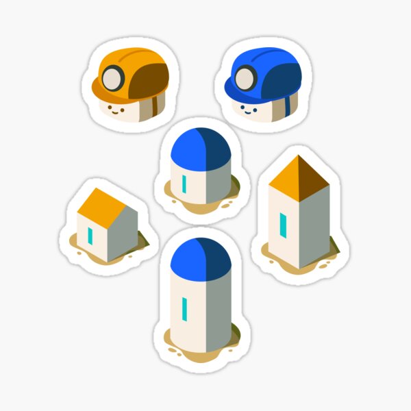 "Lux AI Season 1 Sticker Pack" Sticker for Sale by LuxAIChallenge ...