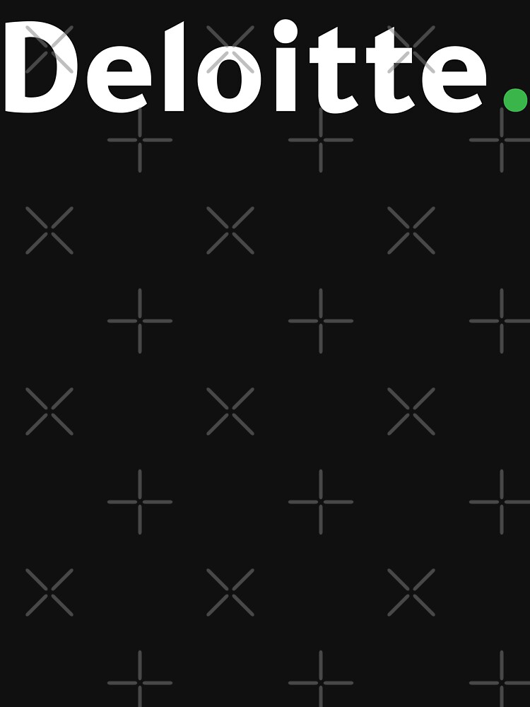 "Deloitte" T-shirt for Sale by Larbi1921 | Redbubble | deloitte t ...