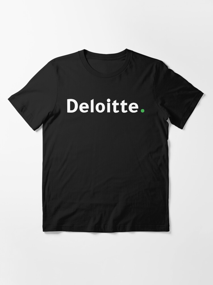 "Deloitte" T-shirt for Sale by Larbi1921 | Redbubble | deloitte t ...