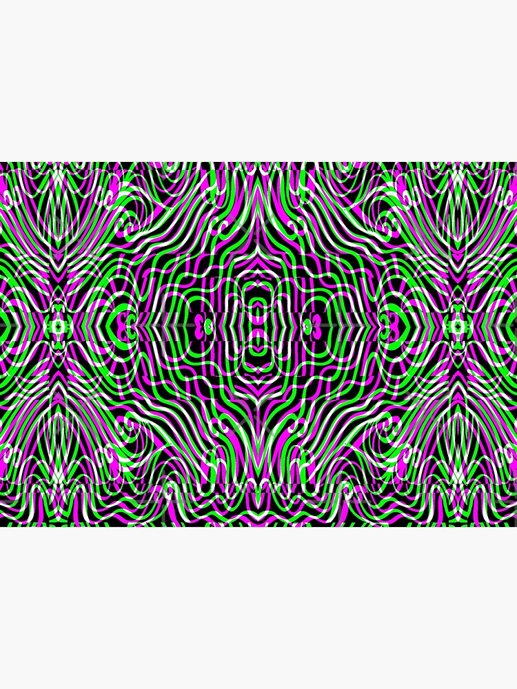 "Geometry pattern "Psycho Vibes"" Poster for Sale by TribuAvatar ...