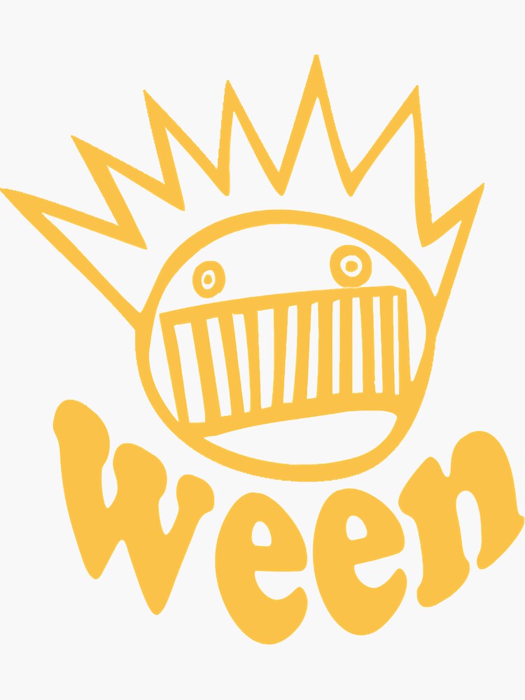 "Ween logo shirt Classic T-Shirt.png" Sticker by LaurenBarbree | Redbubble