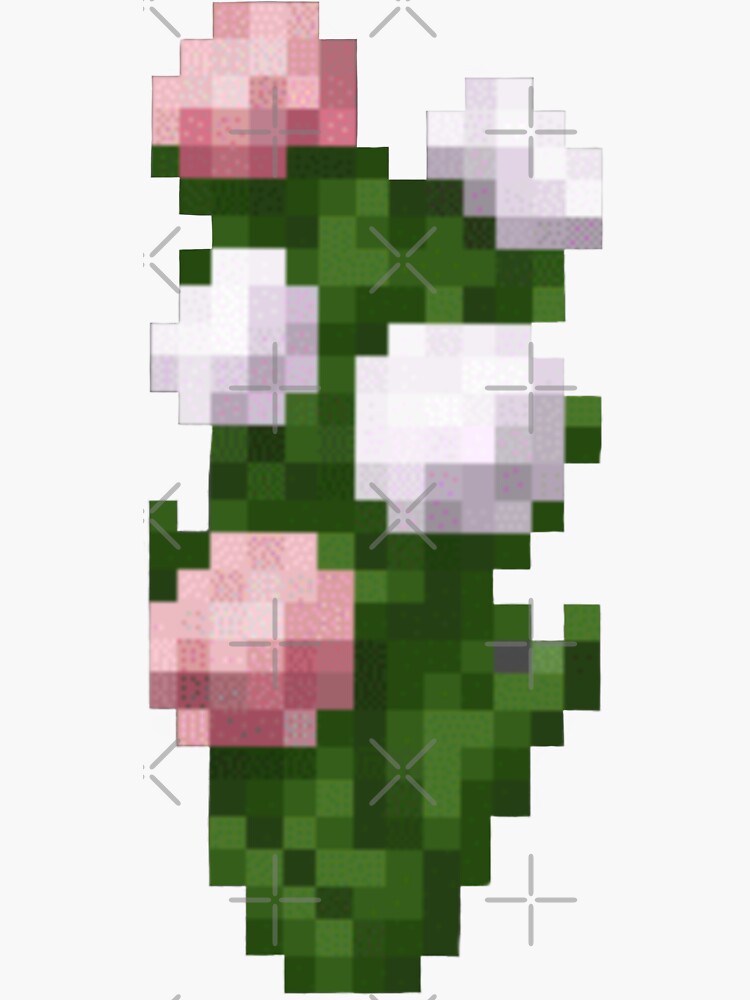 "Minecraft Peony Stay True Resource Pack" Sticker for Sale by ...