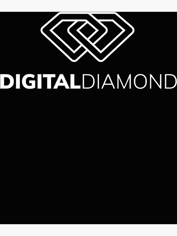 "BEST SELLER - digital diamond logo Merchandise Essential T-Shirt.png ...