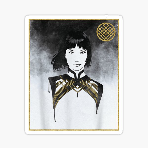 "Shang-Chi Legend of the Ten Rings Xialing Portrait " Sticker for Sale ...