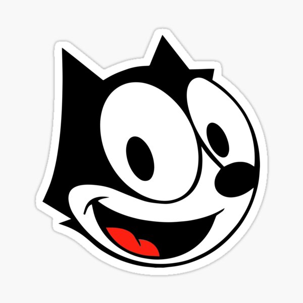 "Felix The Cat" Sticker for Sale by onemisael | Redbubble