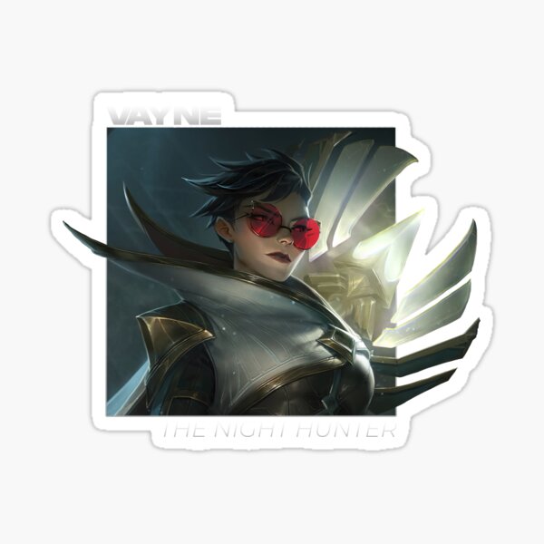 "Sentinel Vayne" Sticker by ValDIFF | Redbubble