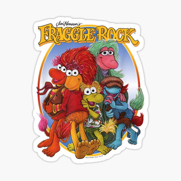 "Fraggle Rock Group Hug" Sticker for Sale by rainbowxdog | Redbubble