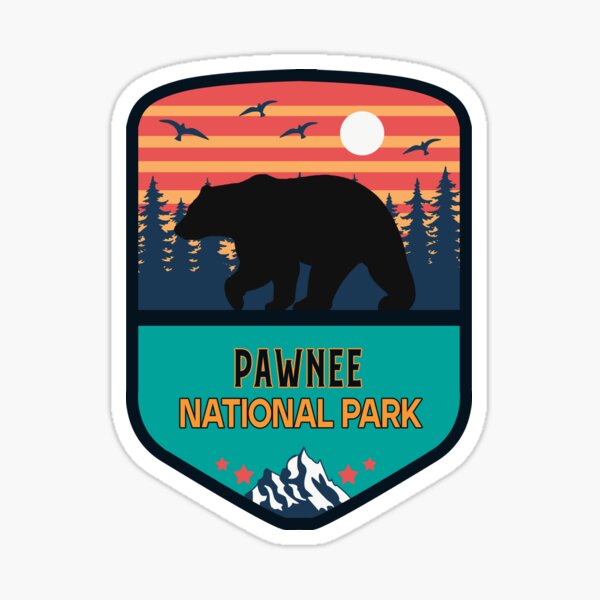 "Pawnee National Park" Sticker for Sale by Us-nature | Redbubble