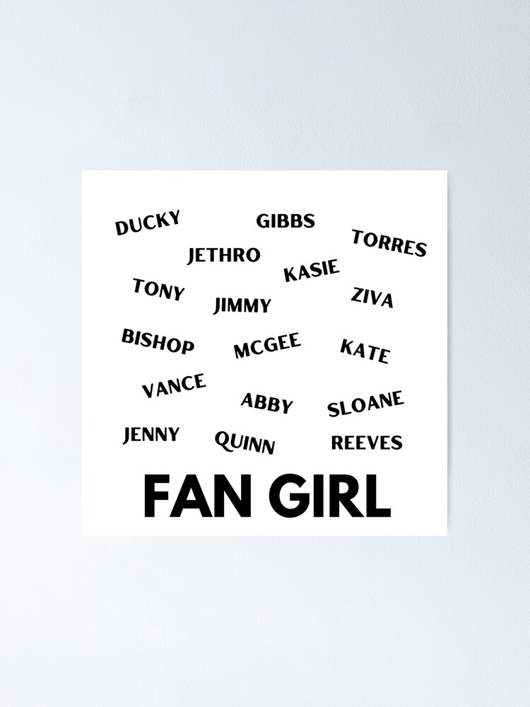 "TV Show Fan Girl" Poster by ShopgirlNY | Redbubble