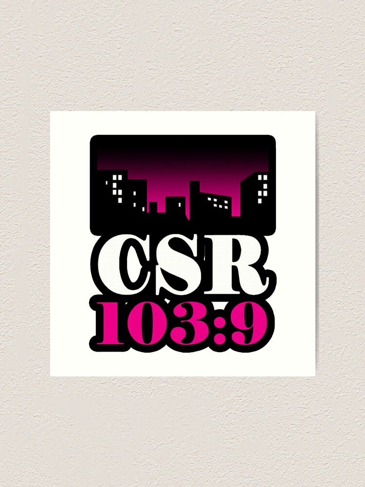 "Grand Theft Auto San Andreas: CSR 103.9 - Radio Station Logo" Art ...