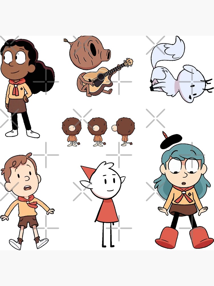 "Hilda Stickers pack" Poster by EDVSE | Redbubble