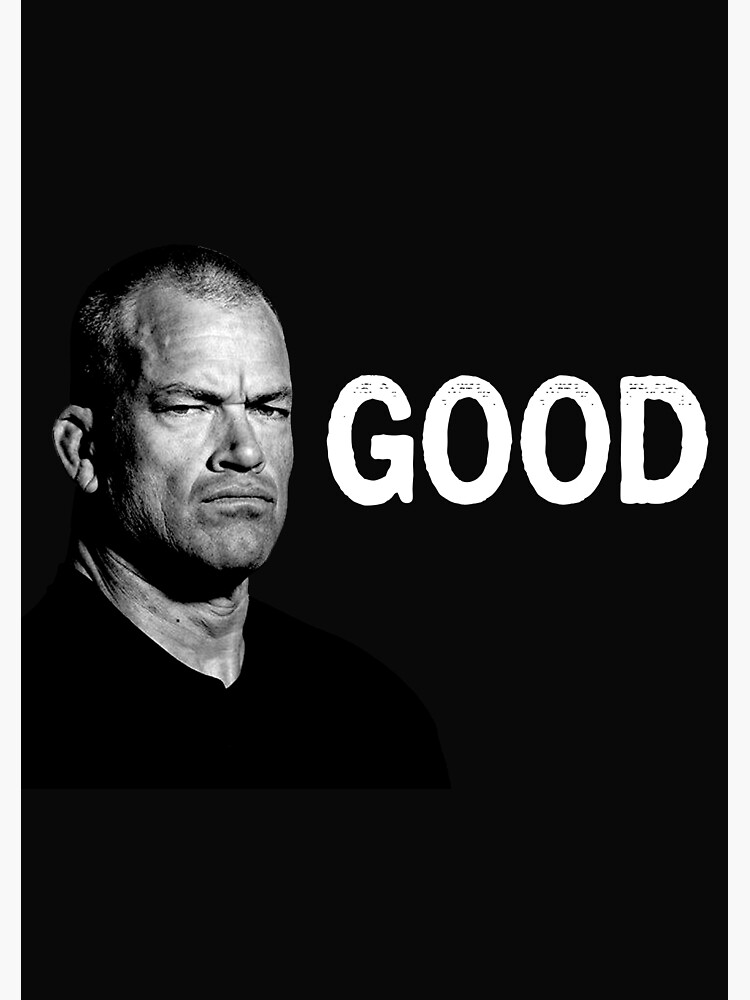 "Jocko Willink Good" Poster for Sale by Lowgik | Redbubble