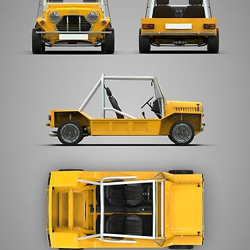 "Moke" Poster by LA PATTE A MODELER | Redbubble