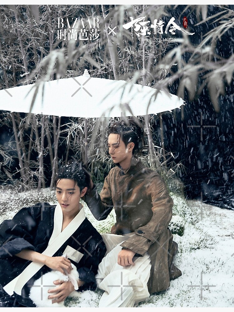 "Wang Yibo and Xiao Zhan The Untamed" Poster for Sale by Aiyizhan | Redbubble
