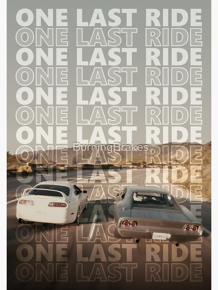 "FnF One Last Ride Scene V1" Art Print for Sale by BurningBrakes ...