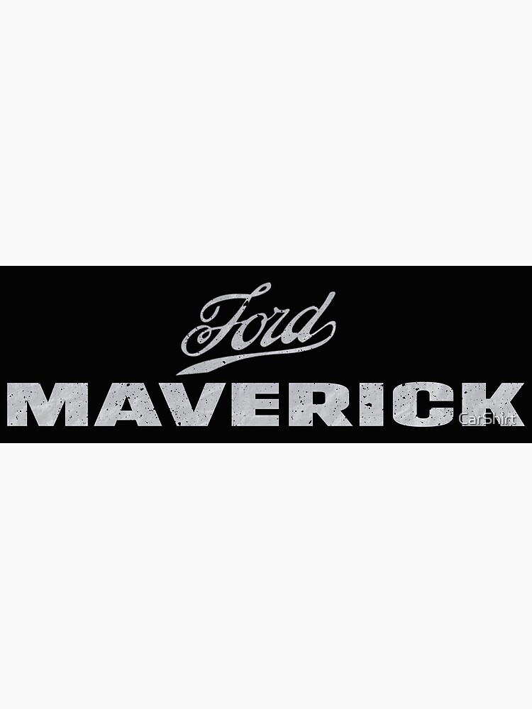 "Ford Maverick Truck Logo" Art Print for Sale by CarShirt | Redbubble
