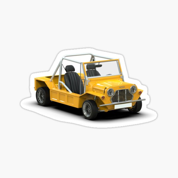 "Moke" Sticker for Sale by LaPatteAModeler | Redbubble